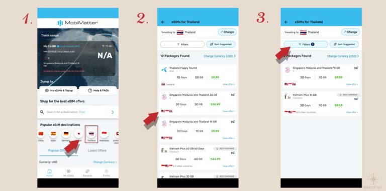 【2025年】タイ旅行におすすめのeSIM3選を比較｜日本から購入・設定OK！ | アジアノマド